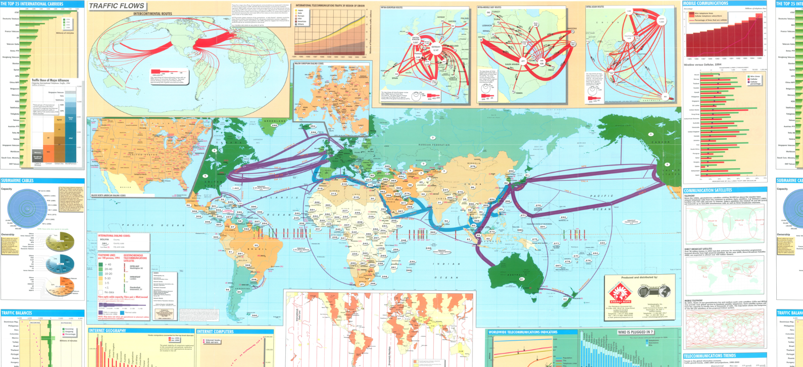 The Ultimate Throwback Thursday: TeleGeography's First Map