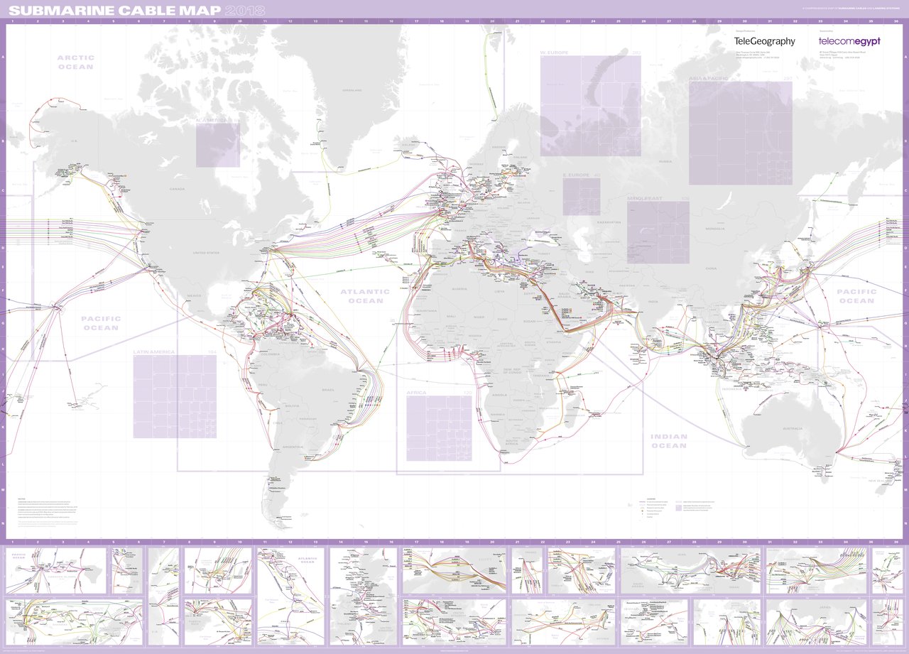 The Submarine Cable Boom as Told by a Decade of TeleGeography Maps