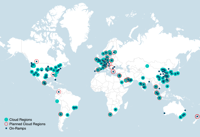 These Two Regions Account For About 65% of the World’s Cloud Data Centers