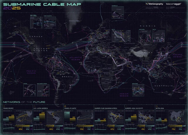 The Submarine Cable Boom as Told by a Decade of TeleGeography Maps
