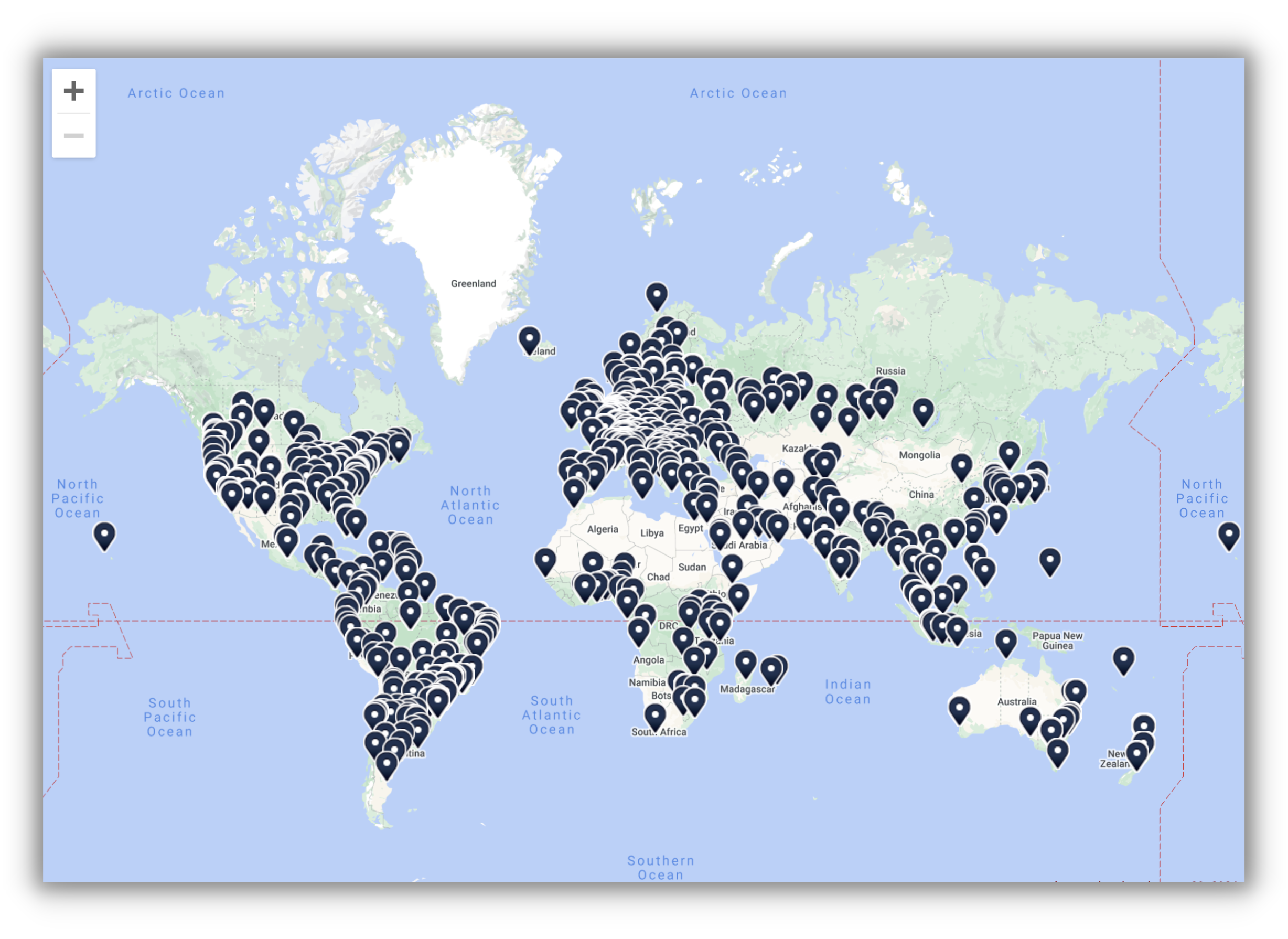Where Are All the Internet Exchanges?